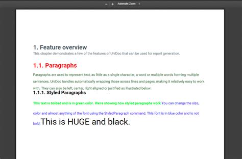 Creating PDF Reports In Golang UniDoc