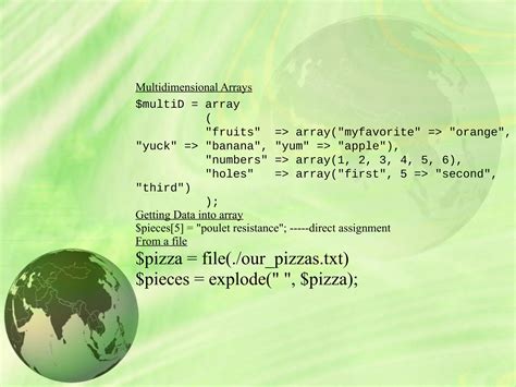 Php Lecture Notes Ppt Web Design And Html Internet