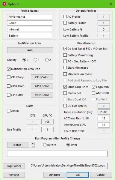 Throttlestop Monitor And Disable Cpu Throttling On Windows Laptops
