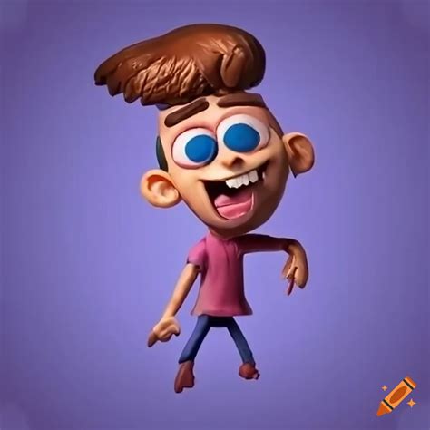 Timmy Turner Claymation On Craiyon