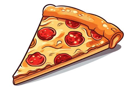 Pizza Clipart Graphic By Illustrately · Creative Fabrica