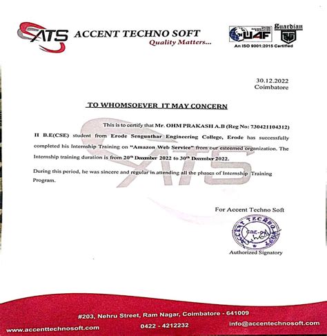ohm prakash on linkedin internshipcompletion newbeginnings amazonwebservices