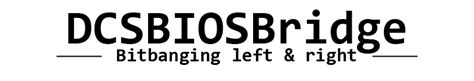 Github Dcs Skunkworks Dcsbiosbridge Handles Communication Between Dcs Bios And Serial Ports