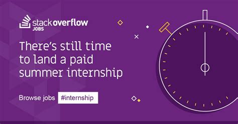 Stack Overflow On Linkedin Start Your Developer Career With A Paid Internship A Few Summer