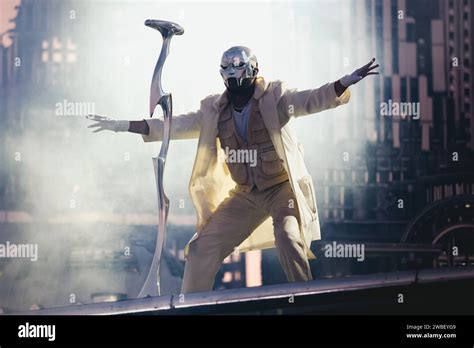 Milan Italy 27th July 2023 The Weeknd Is Performing Live During The After Hours Til Dawn