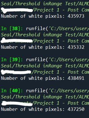 Opencv Python Analyzing A Specific Area In An Image Stack Overflow