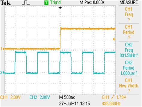 Two PWM Signals With Dead Time MSP G Another PWM Post MSP Low Power Microcontroller