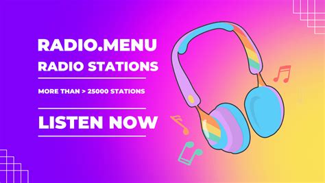 Radio Menu Radio Stations Catalog Website