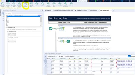 Does The Basic Data Profile Tool Sample My Input F Alteryx Community