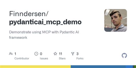 GitHub Finndersen Pydanticai Mcp Demo Demonstrate Using MCP With Pydantic AI Framework