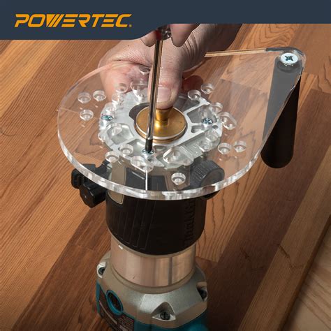 72146 Offset Base Plate For Trim Routers Edge Profile Tool Fits Most Bosch Dewalt Makita