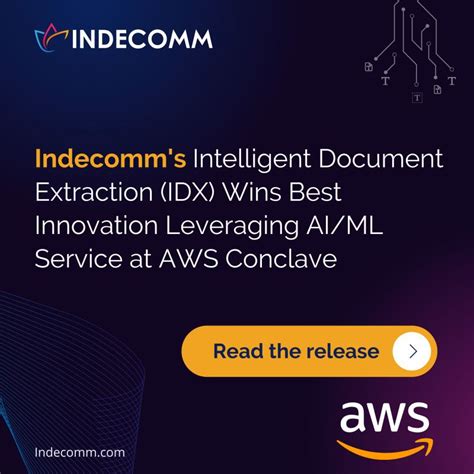 indecomm on linkedin textract genius awsconclave awscloud