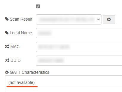 Bluetooth Esp Ble Service Not Visible To Node Red Arduino Stack Exchange
