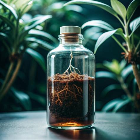 Beneficial Liquid Microbial Complex For Soil 4k Hd Photo Premium Ai