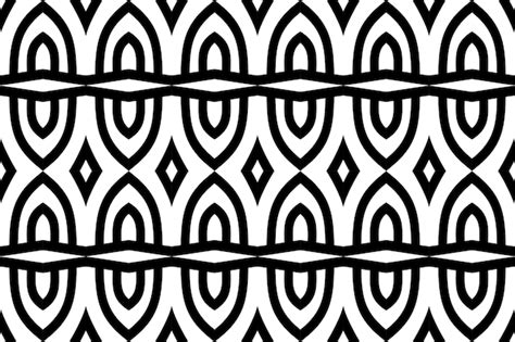 Premium Vector Ornament Seamless Pattern Geometric Background Textile Print Web Design