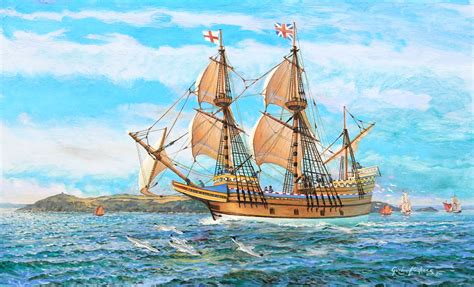 Mayflower Archives Gordon Frickers Marine Art