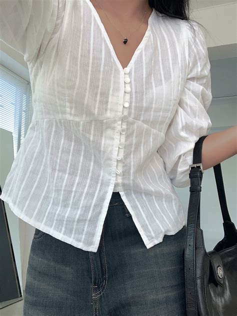 Top Blouse 뮤트웜