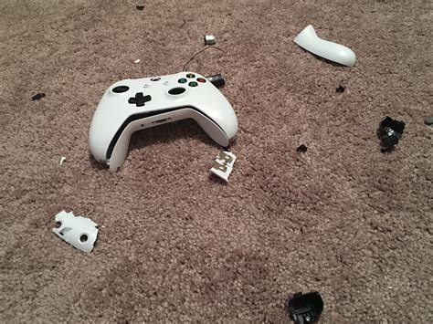 Shattered Xbox Controllers