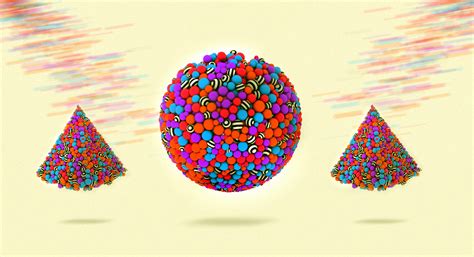 Cinema 4d Experiment With Particle Emitter Behance