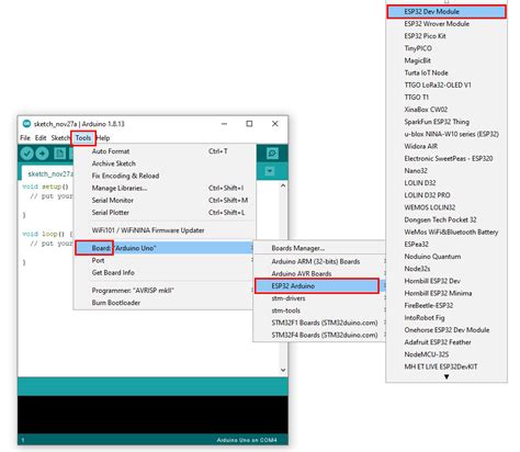 การใช้งาน Esp32 กับ Arduino Ide รับทําโปรเจค Arduino