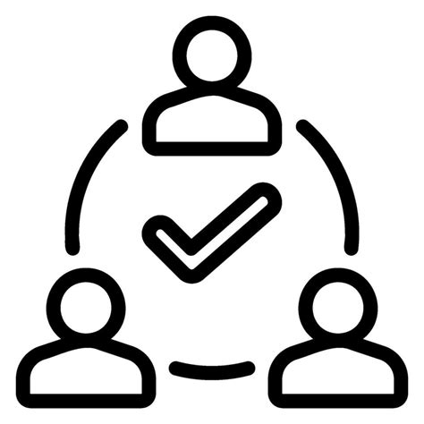 Coordination Line Icon 26561762 Vector Art At Vecteezy