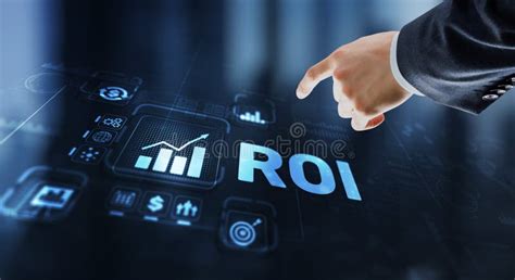 Roi Return On Investment Business Technology Analysis Finance Concept