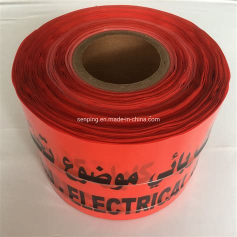 Underground Danger Metal Detectable Tape Cable Warning Tape Caution Tape And Underground Tape