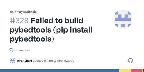 failed to build pybedtools pip install pybedtools · issue 328 · daler pybedtools · github