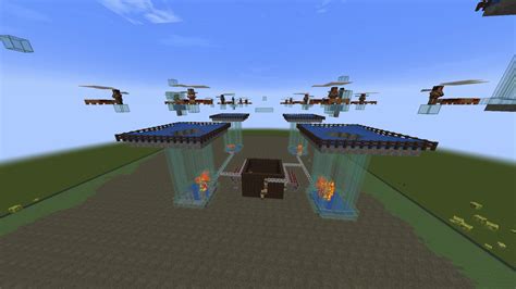 Iron Farm With Storage 3kh Minecraft Schematic