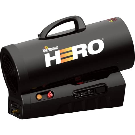 Mr Heater Hero Cordless Forced Air Propane Heater With Quiet Burn