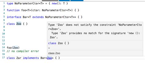 How To Add Newable Constraint For Generic Parameter In Typescript Stack Overflow