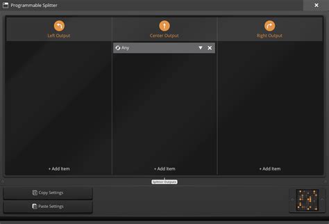 Programmable Splitter Official Satisfactory Wiki