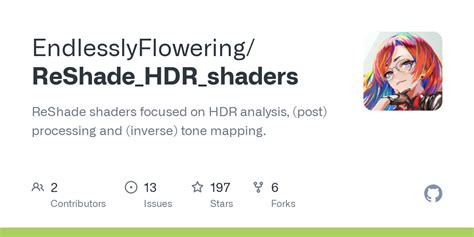 Reshadehdrshadersreadmemd At Master · Endlesslyfloweringreshade