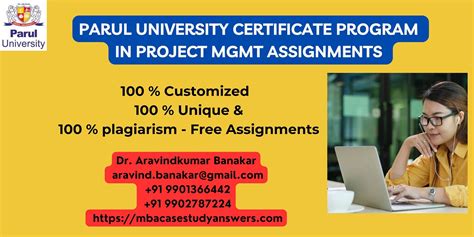 Parul University — Mba — Principles Of Management Solved Assignments