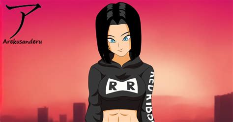 人造人間17号 Commission Female Android 17 Arekusanderuのイラスト Pixiv