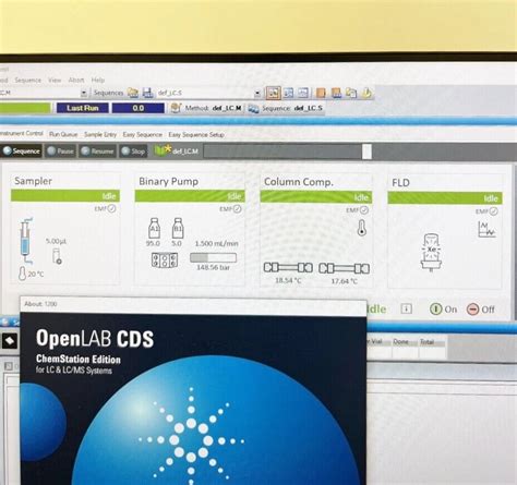 Agilent 1200 Hplc With G1321a Fld Detector And Pre