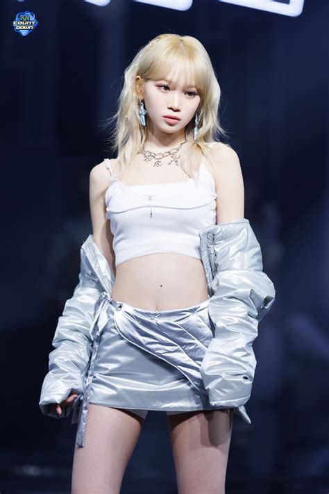 240222 Le Sserafim Chaewon Easy And Swan Song At M Countdown