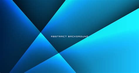 Premium Vector 3d Blue Technology Abstract Background Overlap Layer