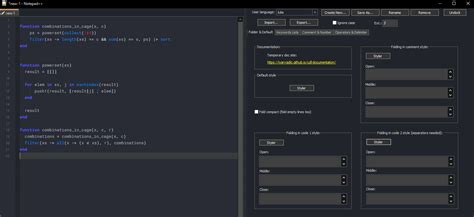 Julia Programming Language Notepad Community