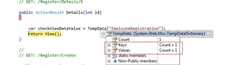 Practical Usage Of Tempdata And Viewdata And Differences In Mvc 3
