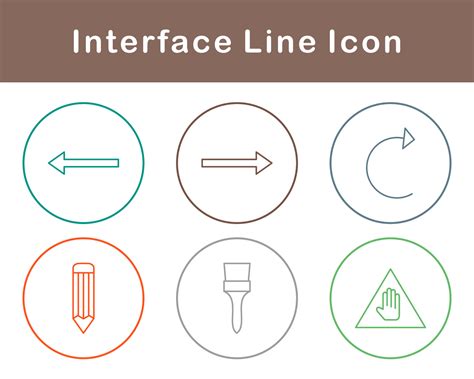 Interface Vector Icon Set 21504587 Vector Art At Vecteezy