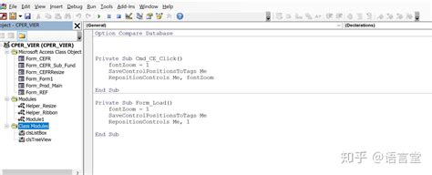 Access and VBA 分钟概览 知乎