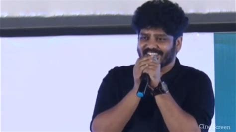 Vignesh Karthik Director Speech At Adiyae Movie Audio Trailer Launch Youtube