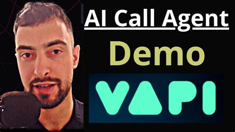 Voice Ai Call Agent Demo Ai Automation Vapi Youtube