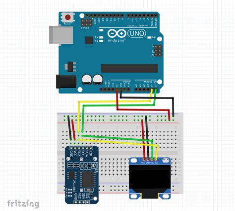 Projeto 92 Criando Um Relógio Digital Com Oled Ssd1306 Módulo Ds3231 E Arduino ~ Squids Arduino