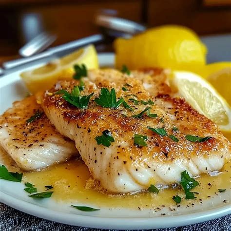 Zesty Lemon Butter Fish Fillet Simple Tasty Recipes
