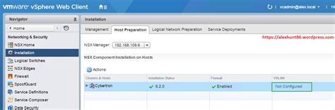 Learning NSX Part 5 Configure VXLAN On The ESXi Hosts