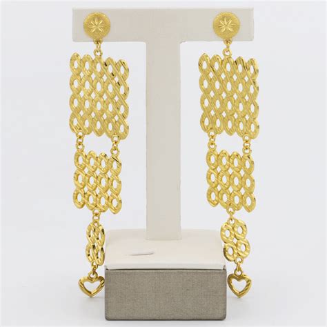 Badu Bg Кръгли комплекти бижута за жени Дебело колие Големи обеци Гривна Пръстен Дубай годежно