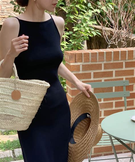 루어스룸 숏버젼추가 Best💛🌷데일리best🌷 백리스 이너슬림 홀터넥 끈 나시 원피스4계절 데일리 원피스 레이어드 원피스 여리여리 원피스 벚꽃룩 하객룩 원피스