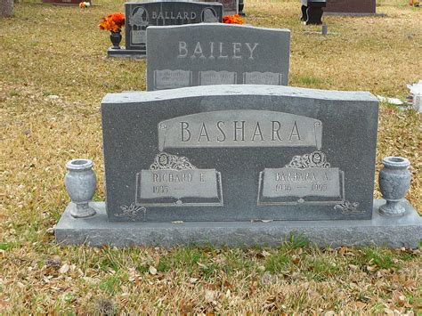 Barbara Ann Wier Bashara 1936 1995 Find A Grave Memorial